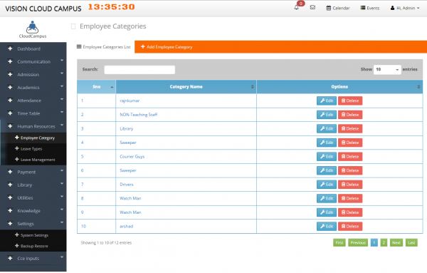 School Management System – IT VISION | Web & Software Technology