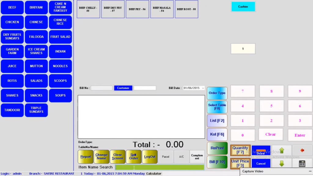 Restaurant Point of Sale Software – IT VISION | Web & Software Technology