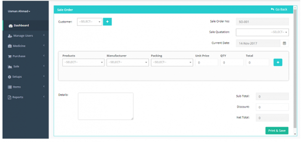 Pharmacy Management System Software – IT VISION | Web & Software Technology